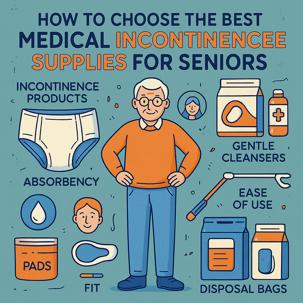 How to Choose the Best Medical Incontinence Supplies for Seniors