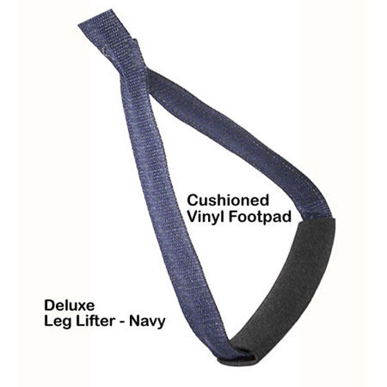 Extra Long Leg Lifter Deluxe Assistive Device with Pre-Formed Foot Support